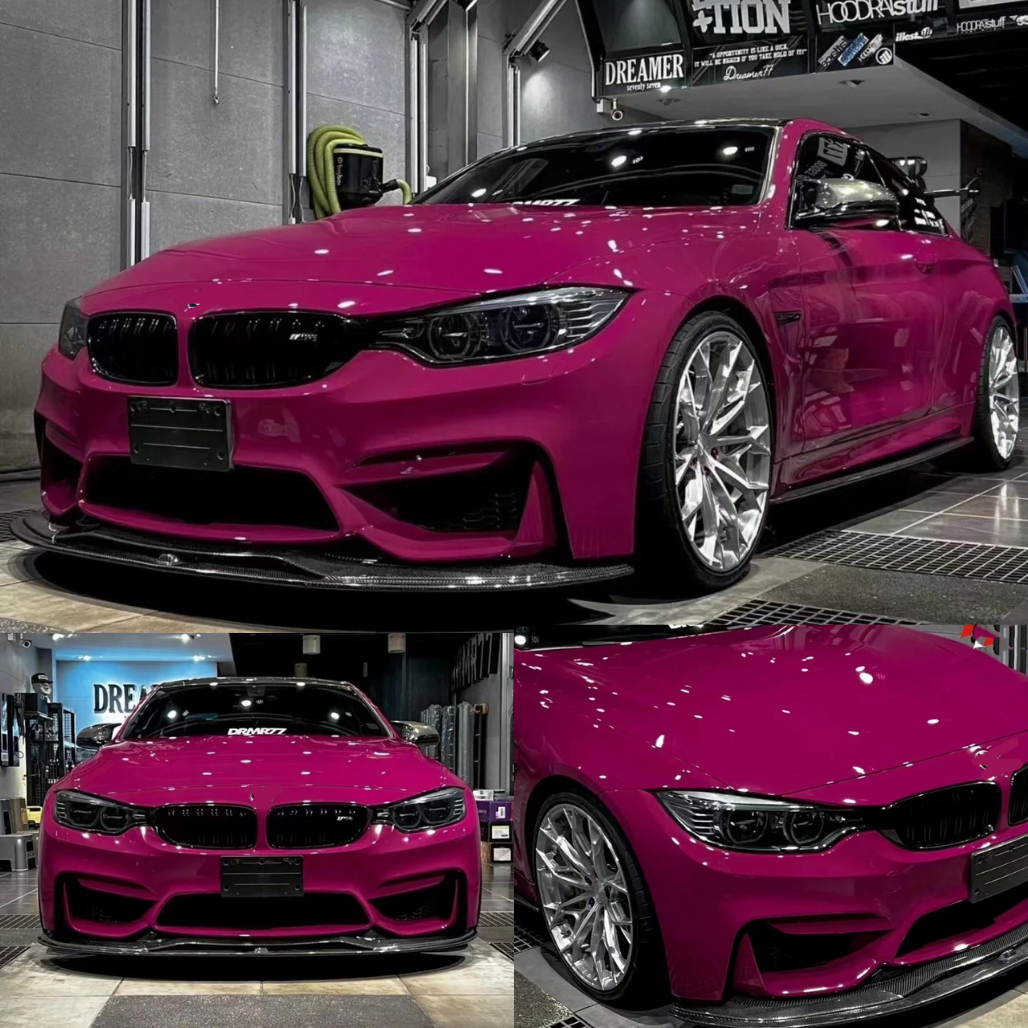 Pink Vinyl Car Wraps | Metallic, Hot, Glitter & Baby Pink Wraps